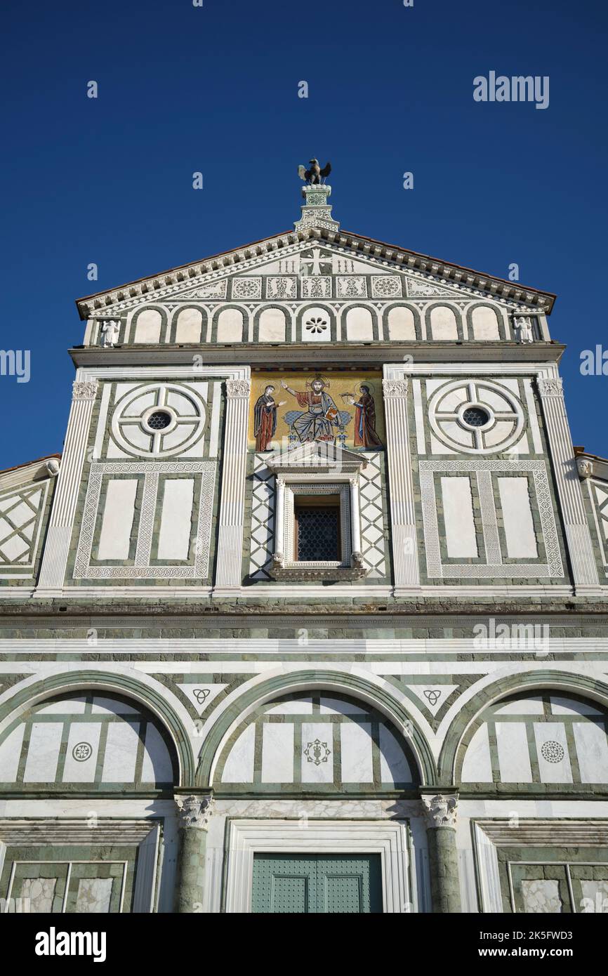 Basilica San Miniato al Monte Florence Italy Stock Photo - Alamy