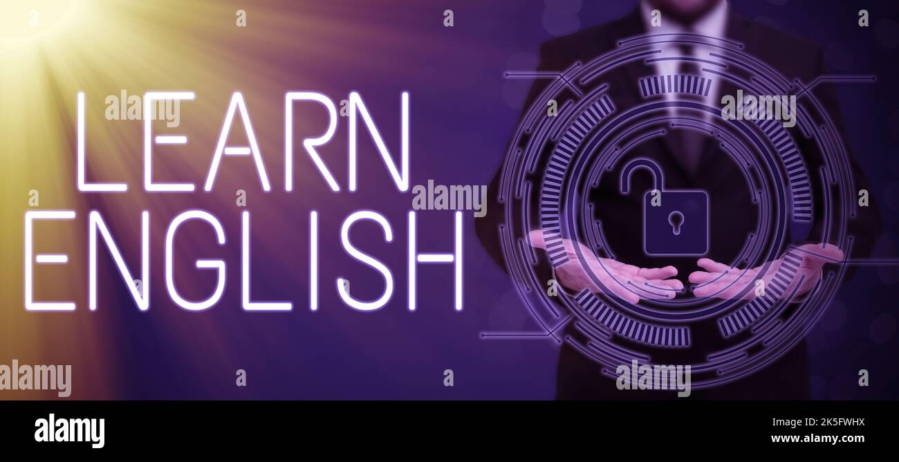 Writing displaying text Learn English. Word for to train writing and speaking, focusing on the ...