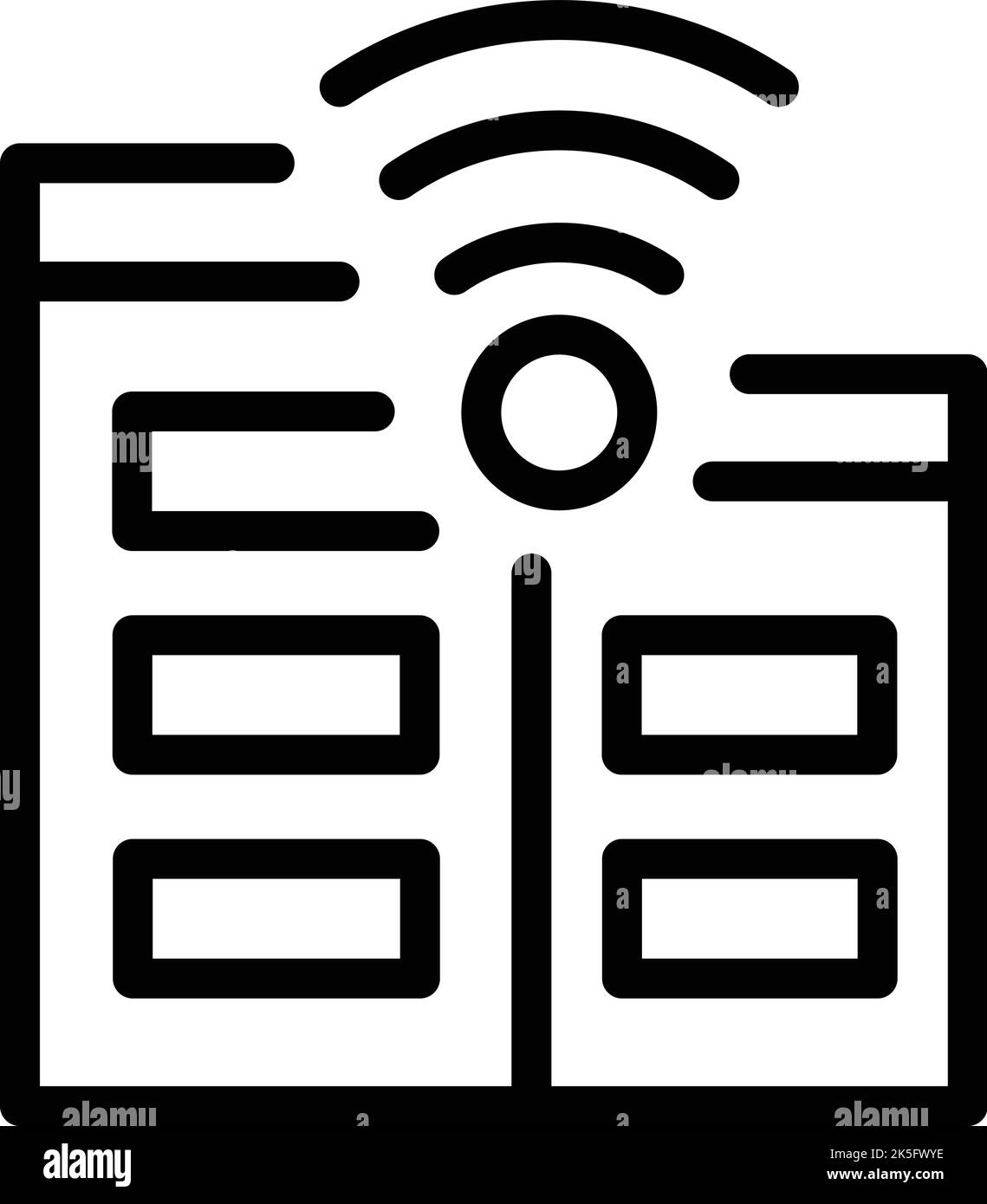 Vpn access icon web Black and White Stock Photos & Images - Alamy