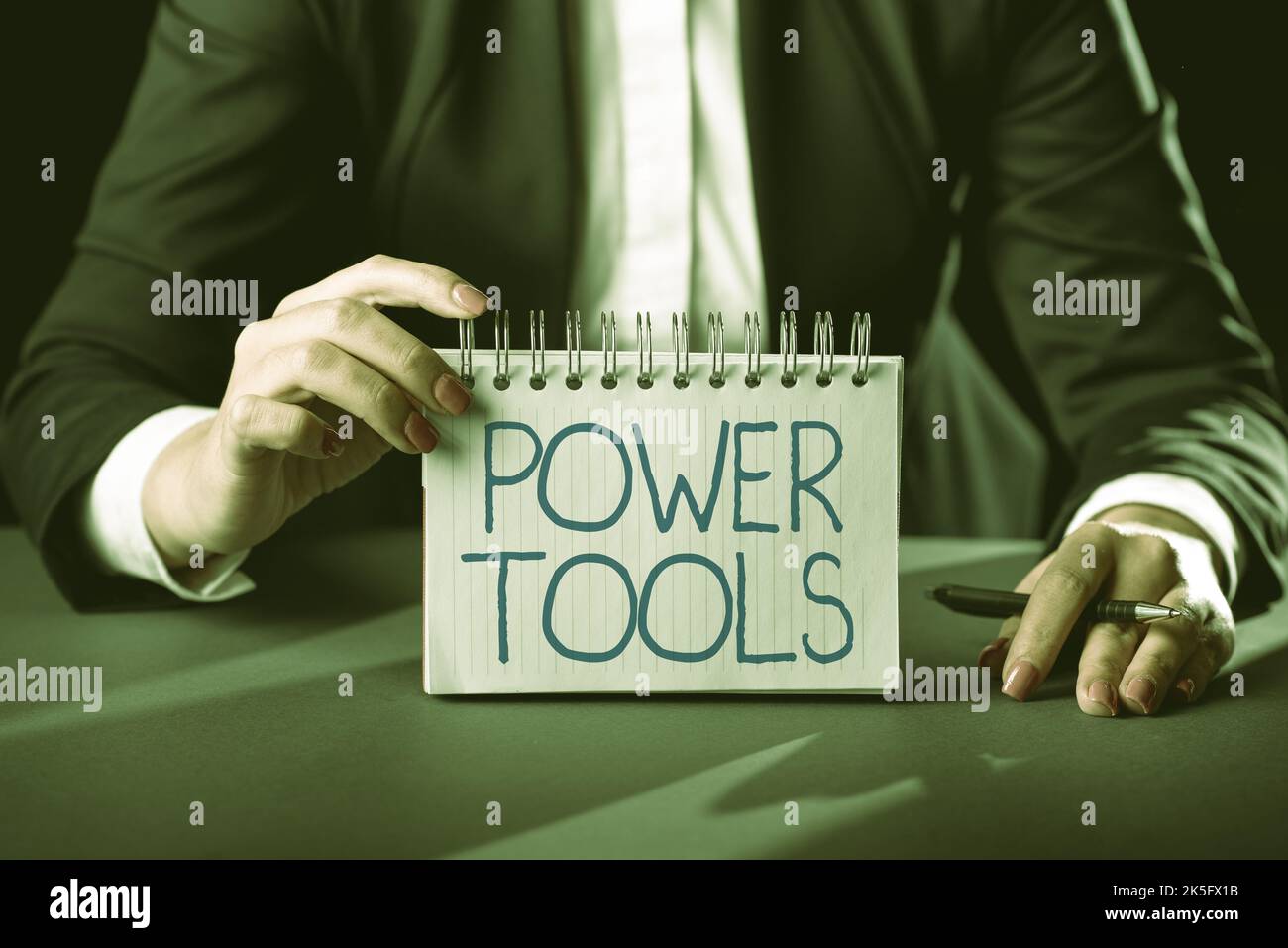 Inspiration showing sign Power Tools. Word for tools powered by an ...
