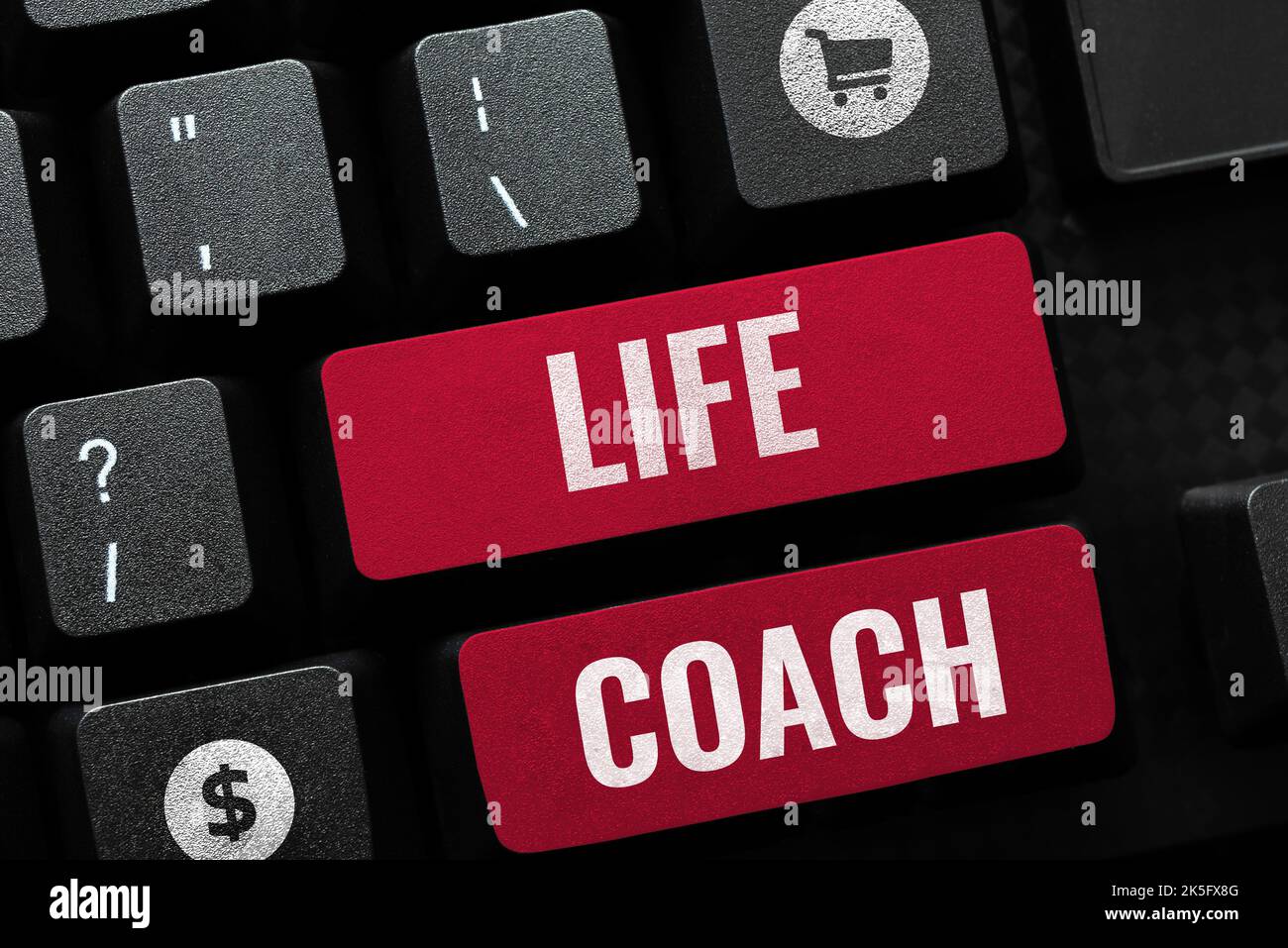 Conceptual caption Life Coach. Word Written on A person who advices ...