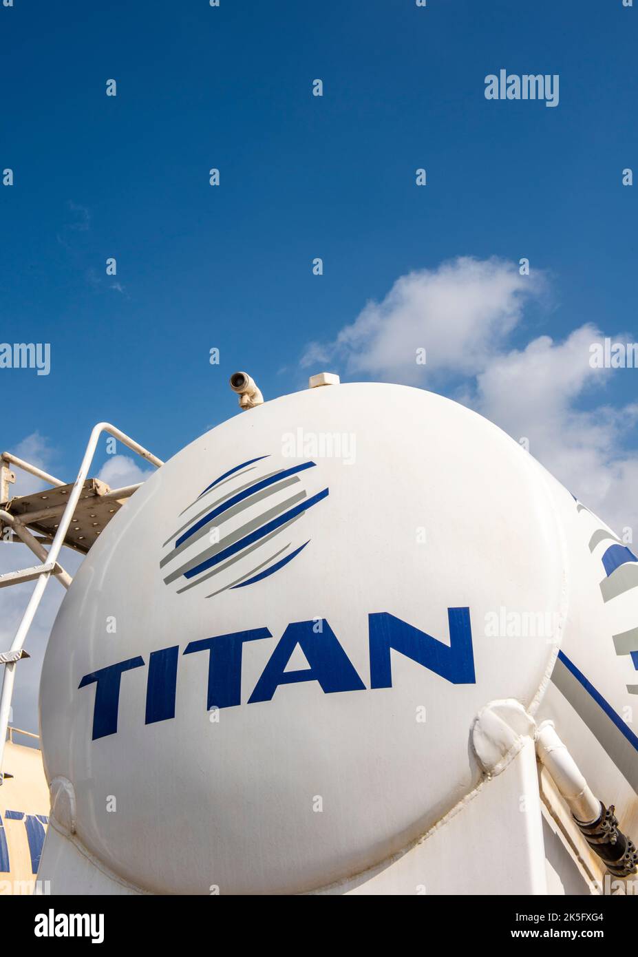 titan petrol tanker. fuel tanker. road haulage of petrol by tanker ...