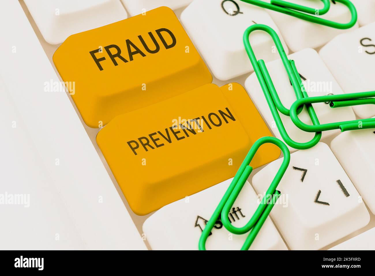 Handwriting text Fraud Prevention. Business idea to secure the ...