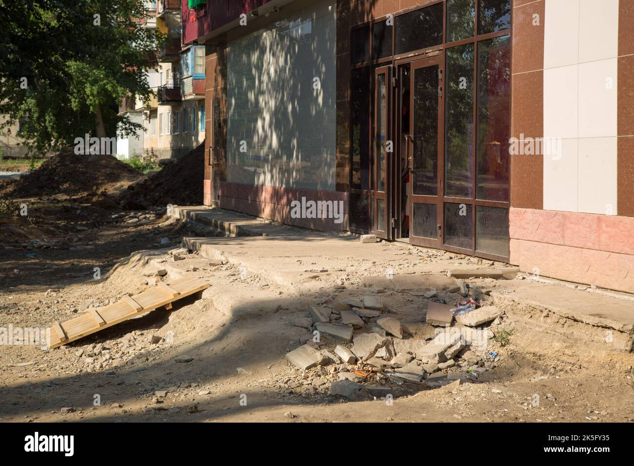 Shop interior destroyed hi-res stock photography and images - Alamy
