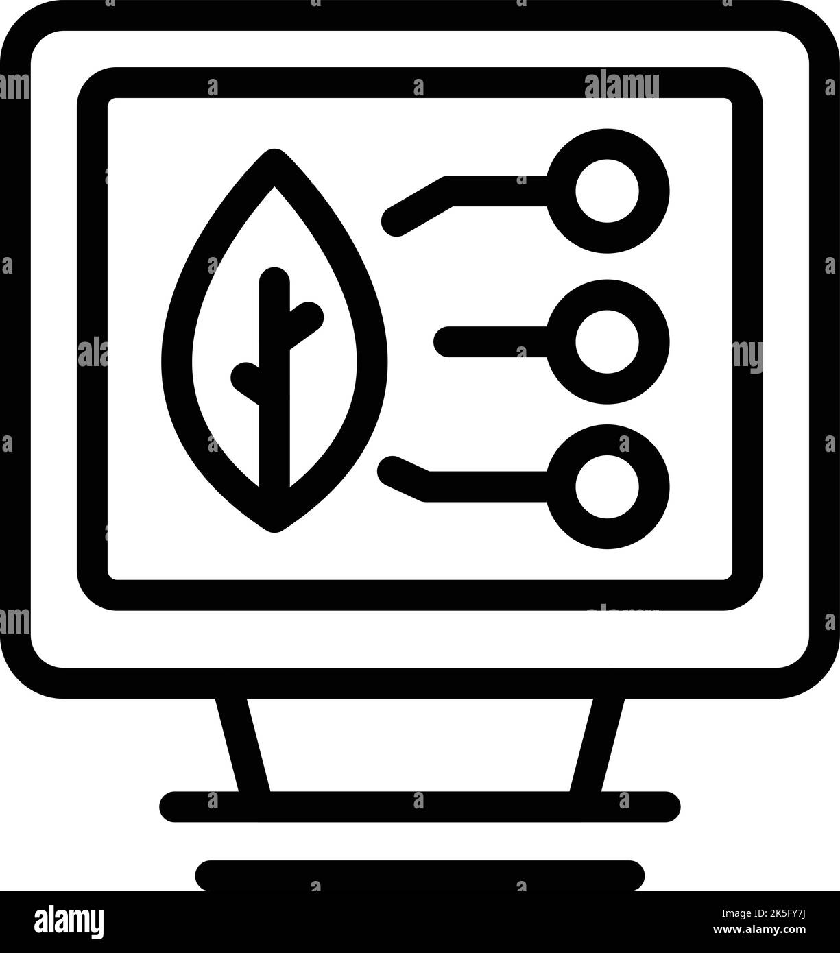 Monitor beach Stock Vector Images - Alamy
