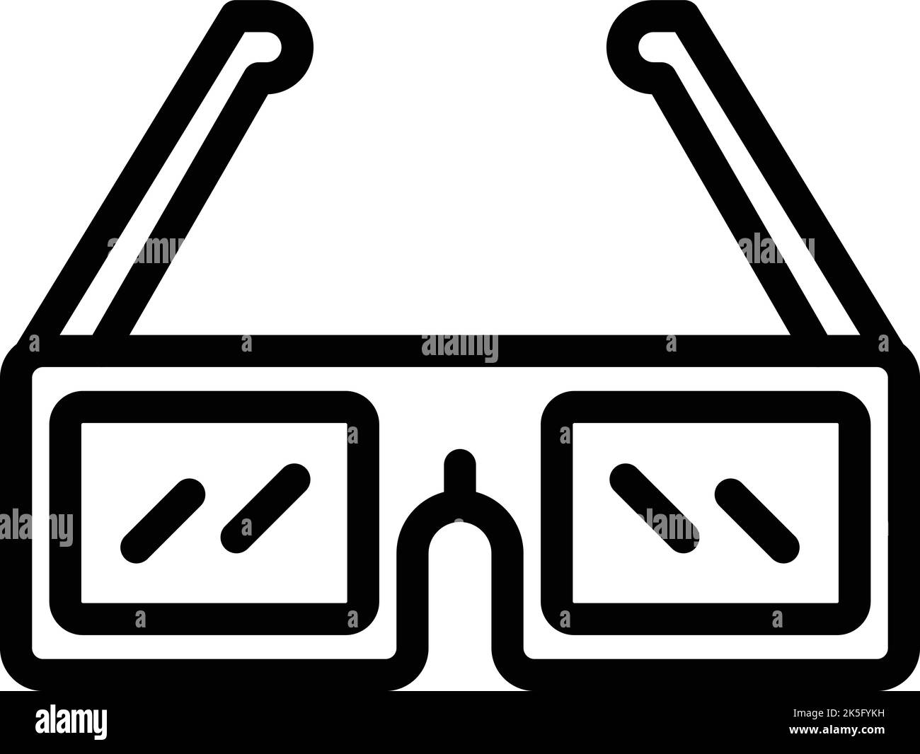 Cinema glasses icon outline vector. Auto drive. Car drive Stock Vector ... Cinema glasses icon outline vector. Auto drive. Car drive Stock Vector ...