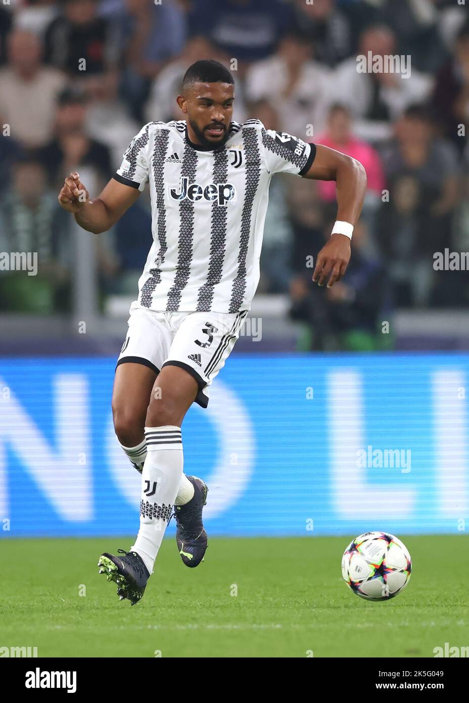 Turin, Italy, 5th October 2022. Gleison Bremer of Juventus during the ...