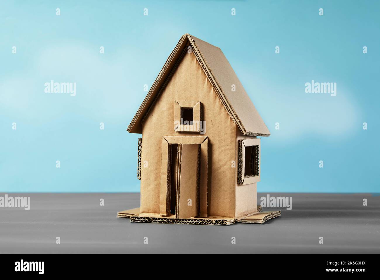 Cardboard House Craft