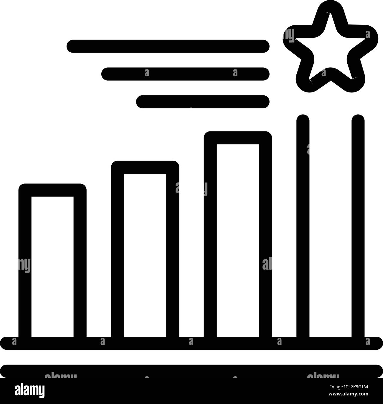 Delight graph icon outline vector. People face. Activity effect Stock ...