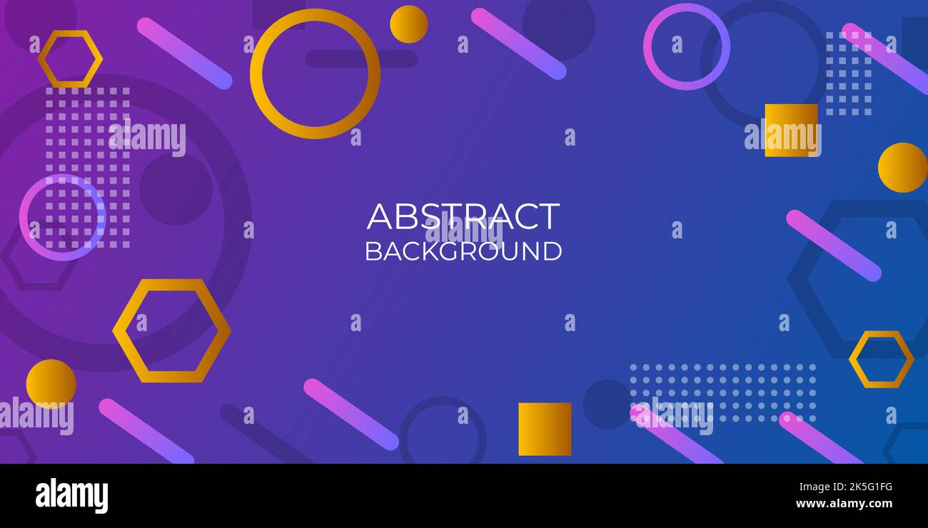 Abstract Modern Geometric Dynamic Shape With Gradient Background Dynamic Shapes Composition And