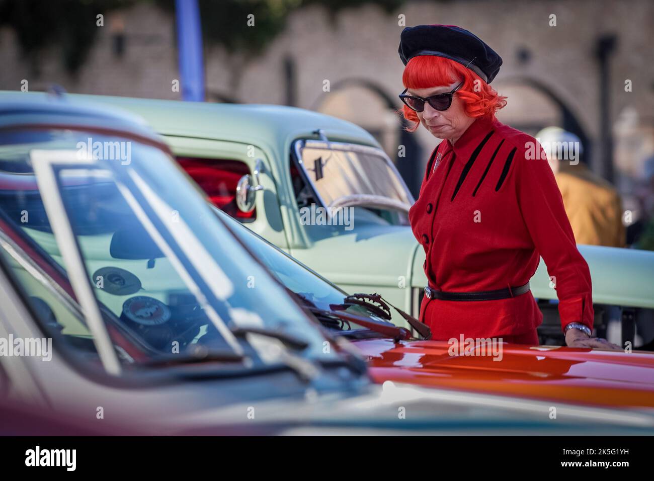 London, UK. 8th October, 2022. Classic Car Boot Sale at King’s Cross ...