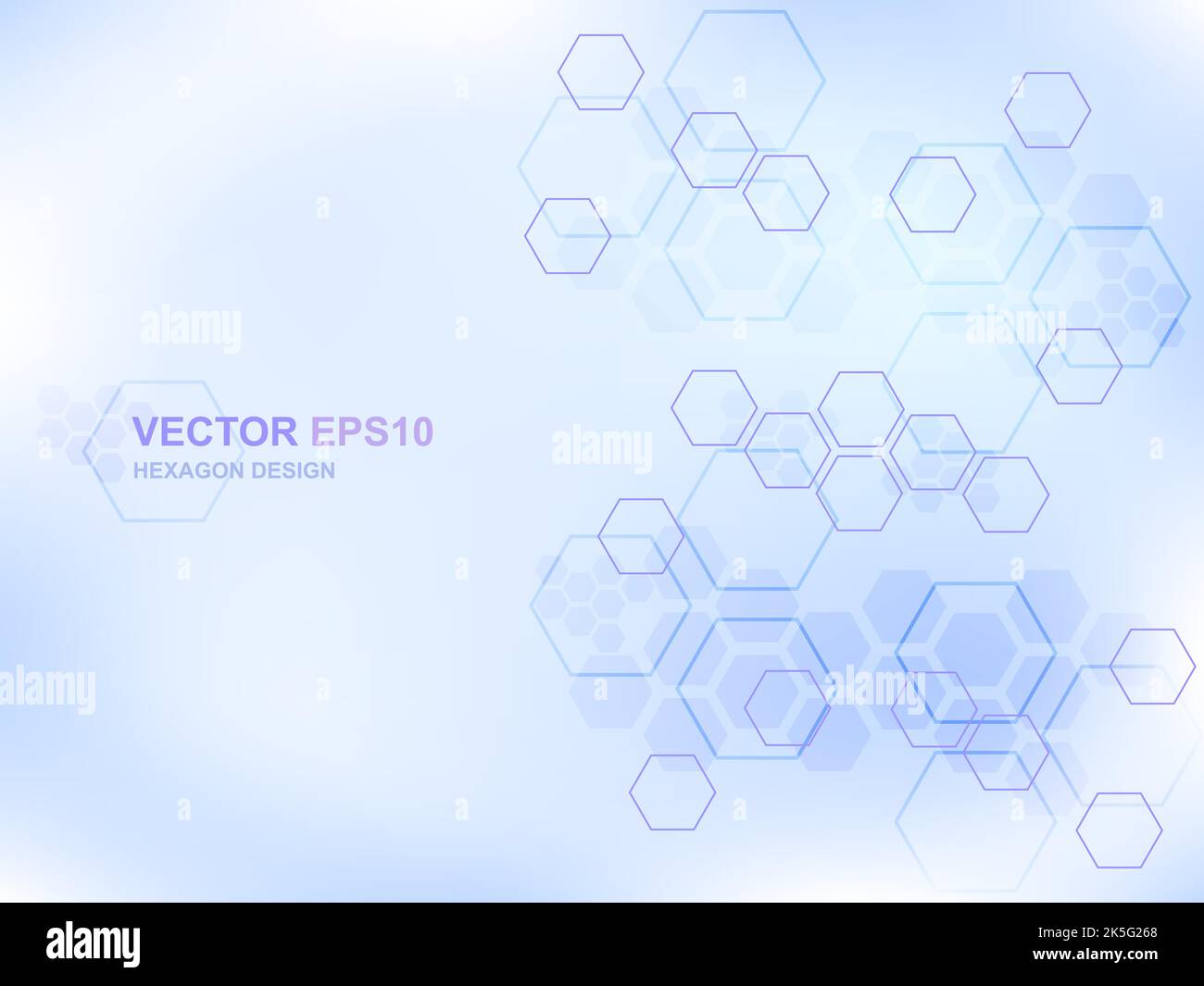 Futuristic modern hi-tech background. Technology hexagon concept background for digital ...