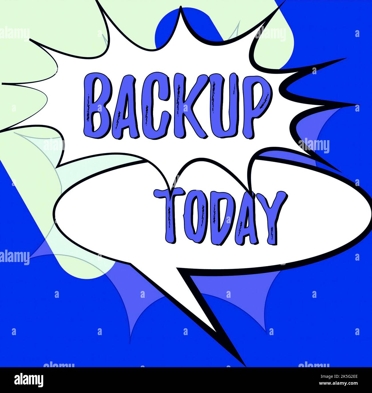 Text showing inspiration Backup. Business overview process that ...
