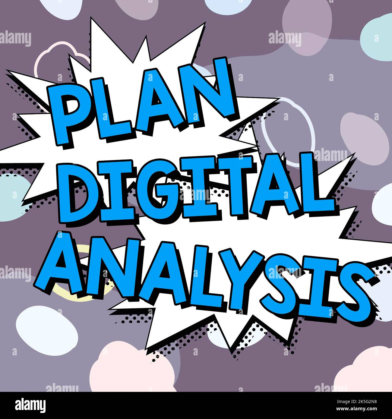 Conceptual display Plan Digital Analysis. Business overview sales data ...