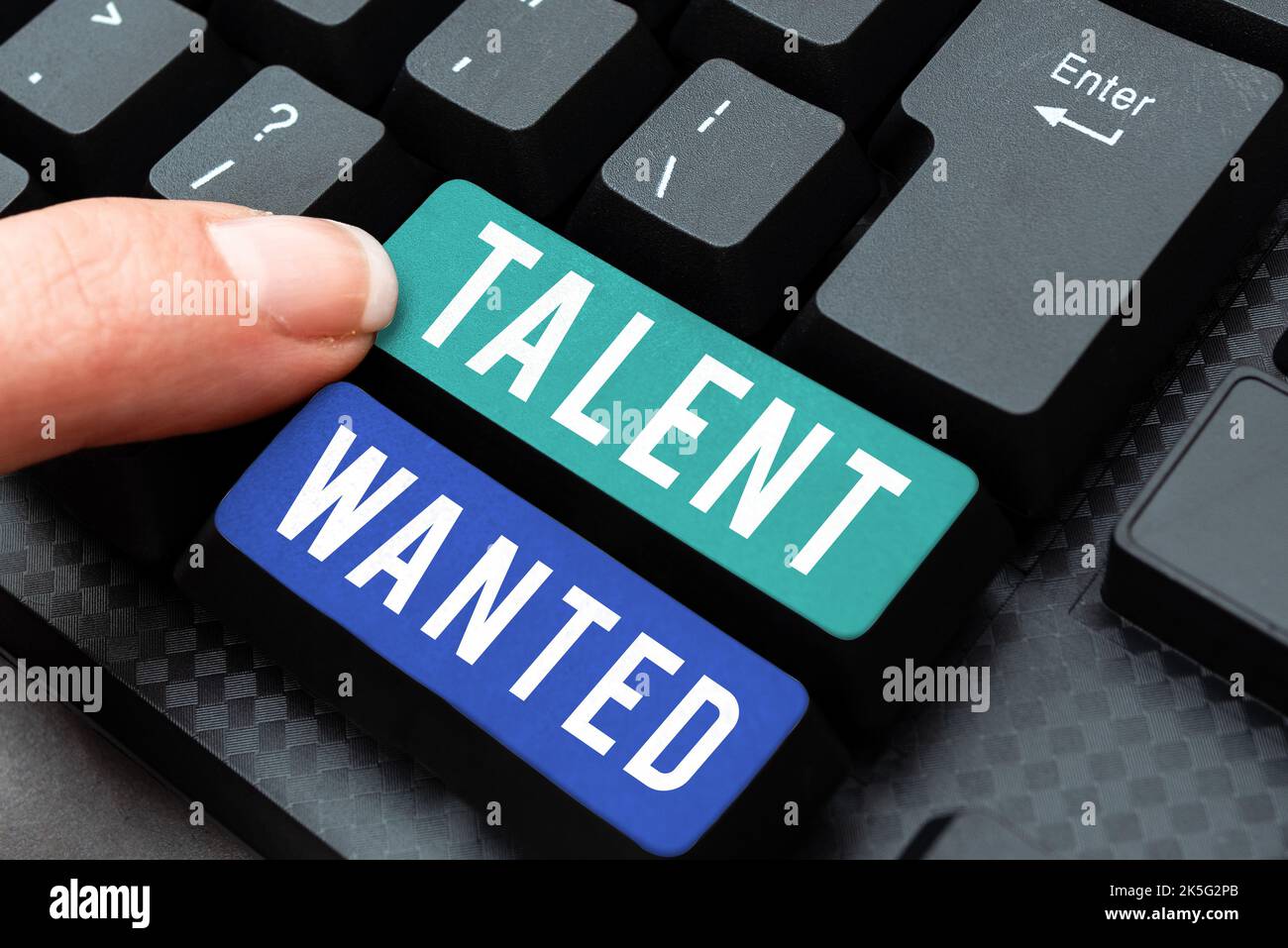 Inspiration showing sign Talent Wanted. Business overview method of ...