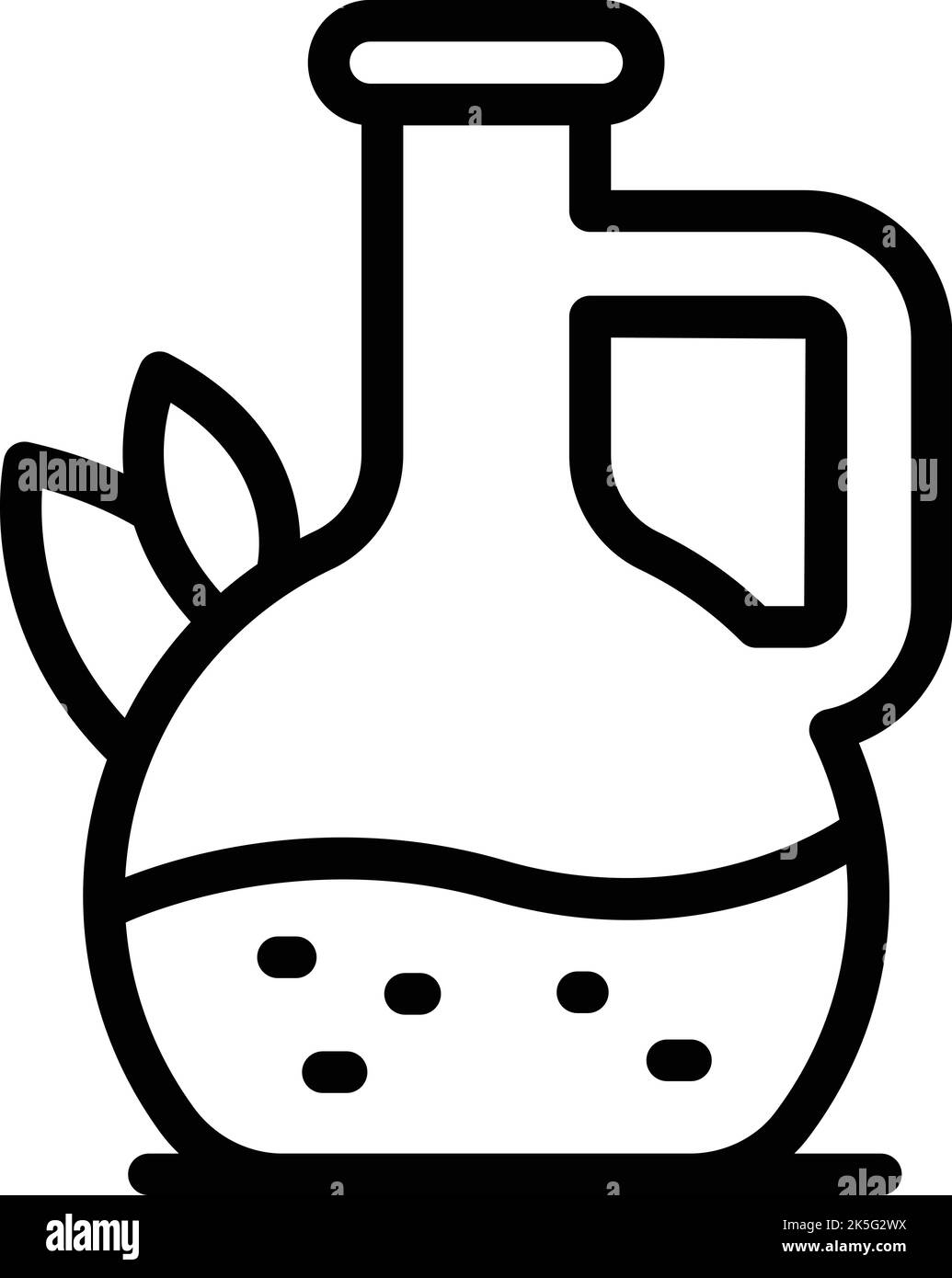 Oil glass bottle icon outline vector. Ancient temple. Greek building ...