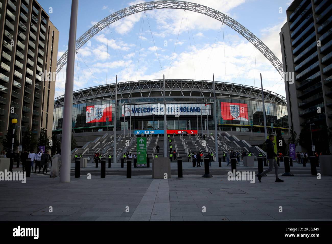 A general view of the stadium during the International Friendly match ...