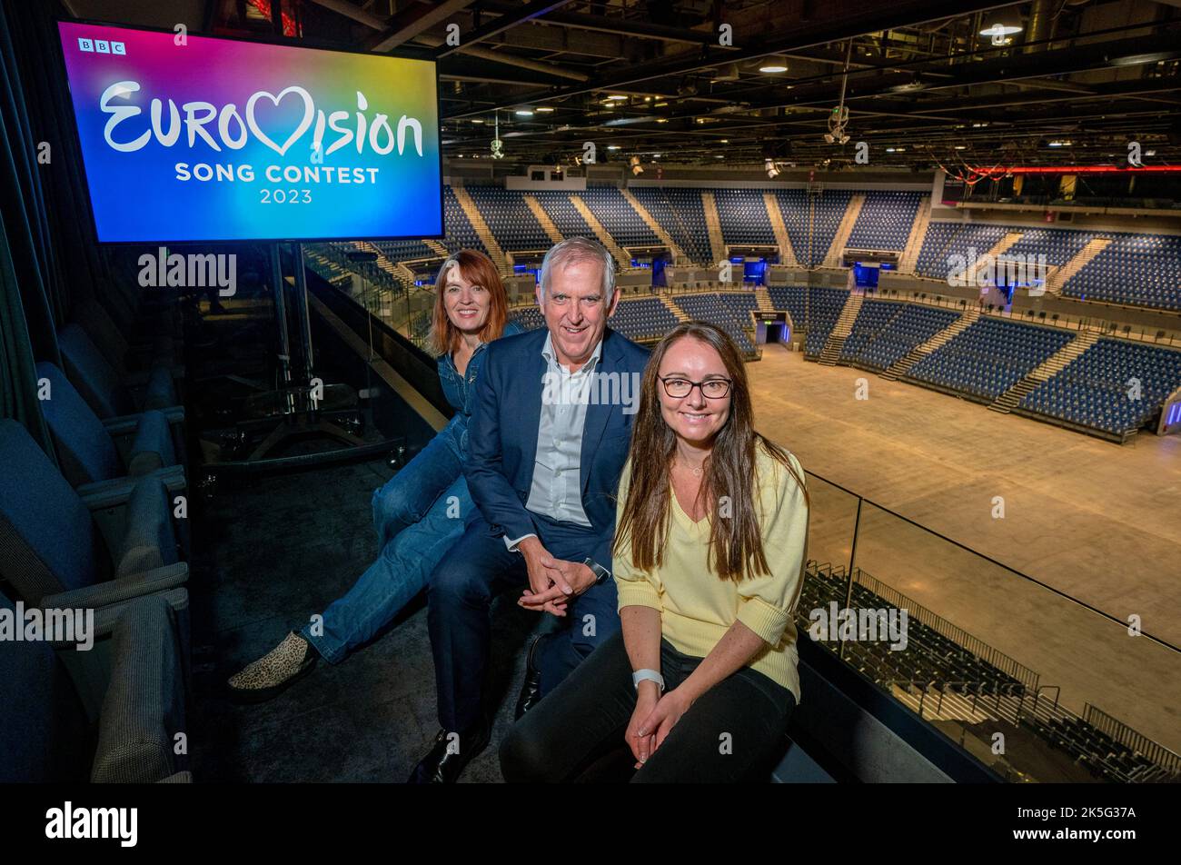 (left to right) Claire McColgan, director of Culture Liverpool, Bill ...
