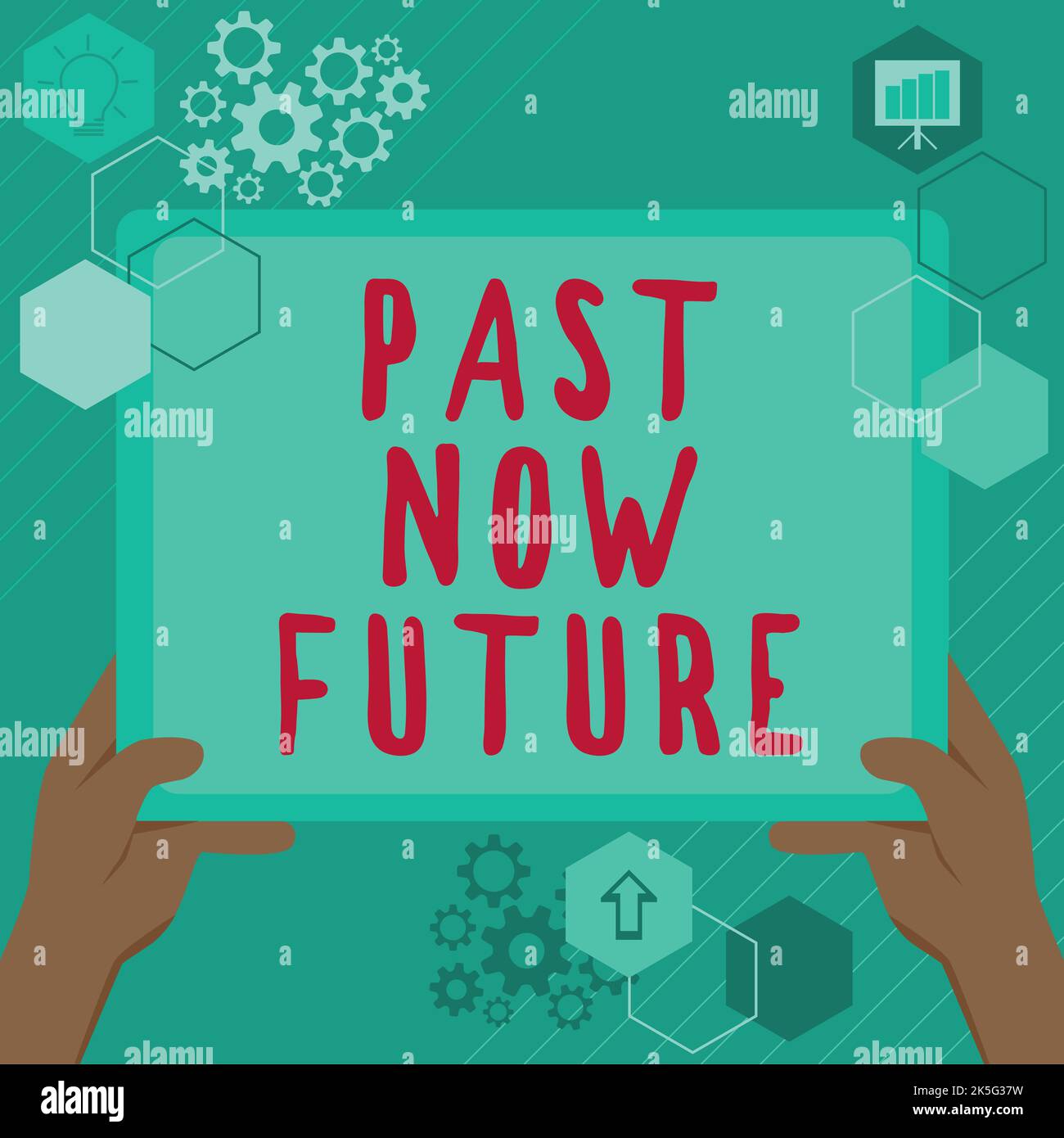 Inspiration showing sign Past Now Future. Conceptual photo Last time ...