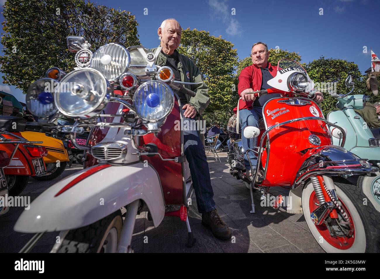 London, UK. 8th October, 2022. Classic Car Boot Sale at King’s Cross ...