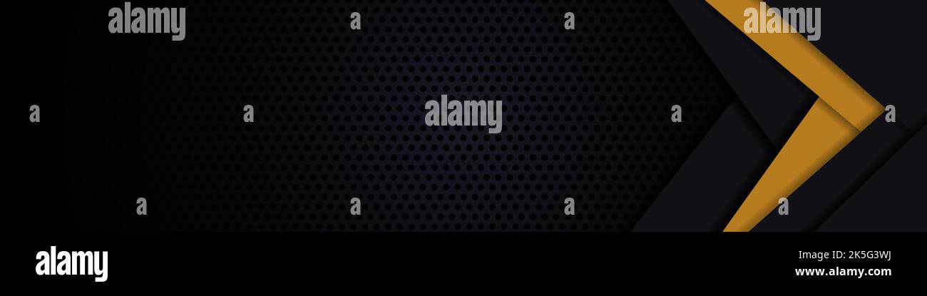 Black banner. Dark carbon fiber texture. Black metal texture steel ...