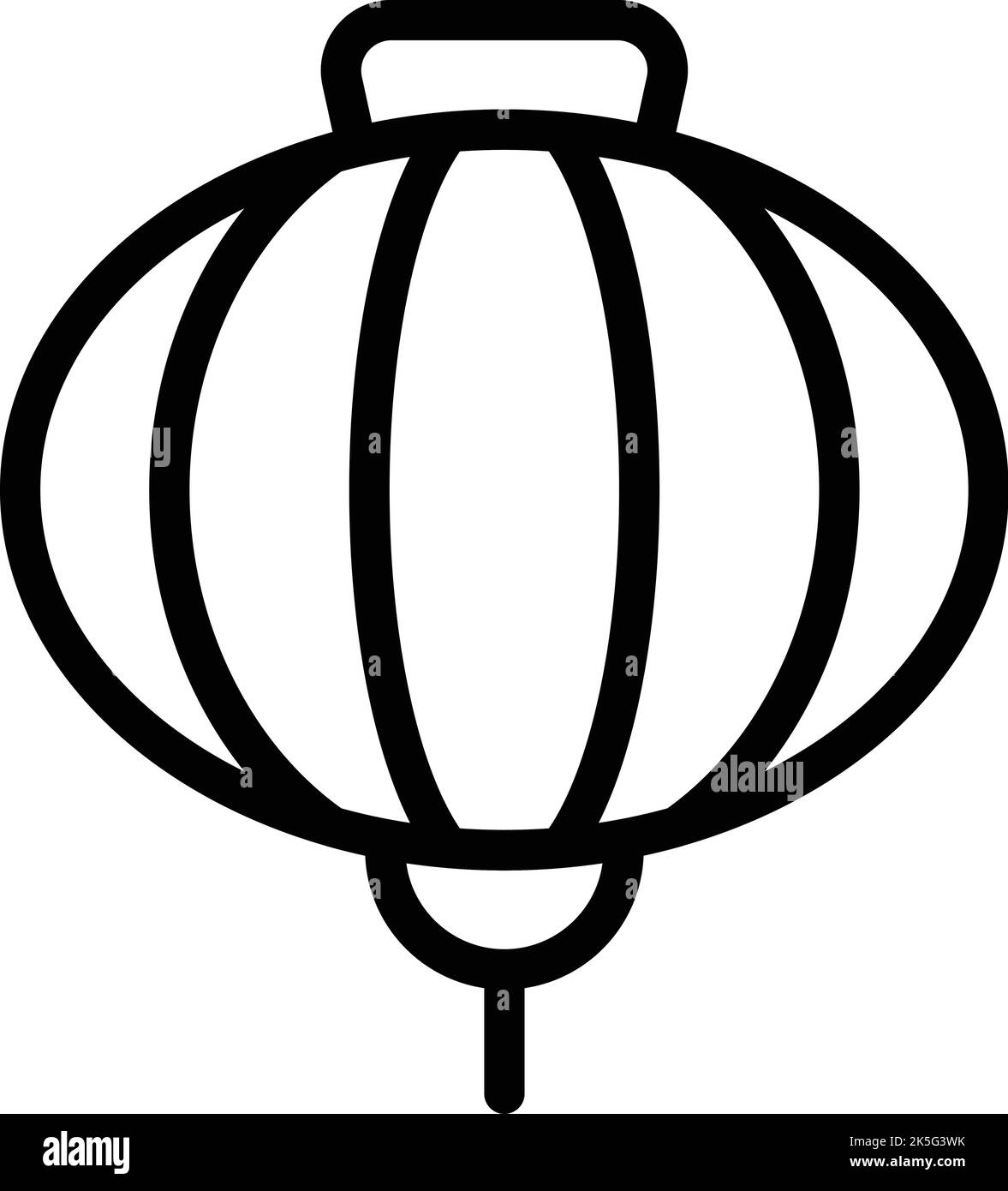 Japan street light icon outline vector. City tower. Kyoto japanese ...