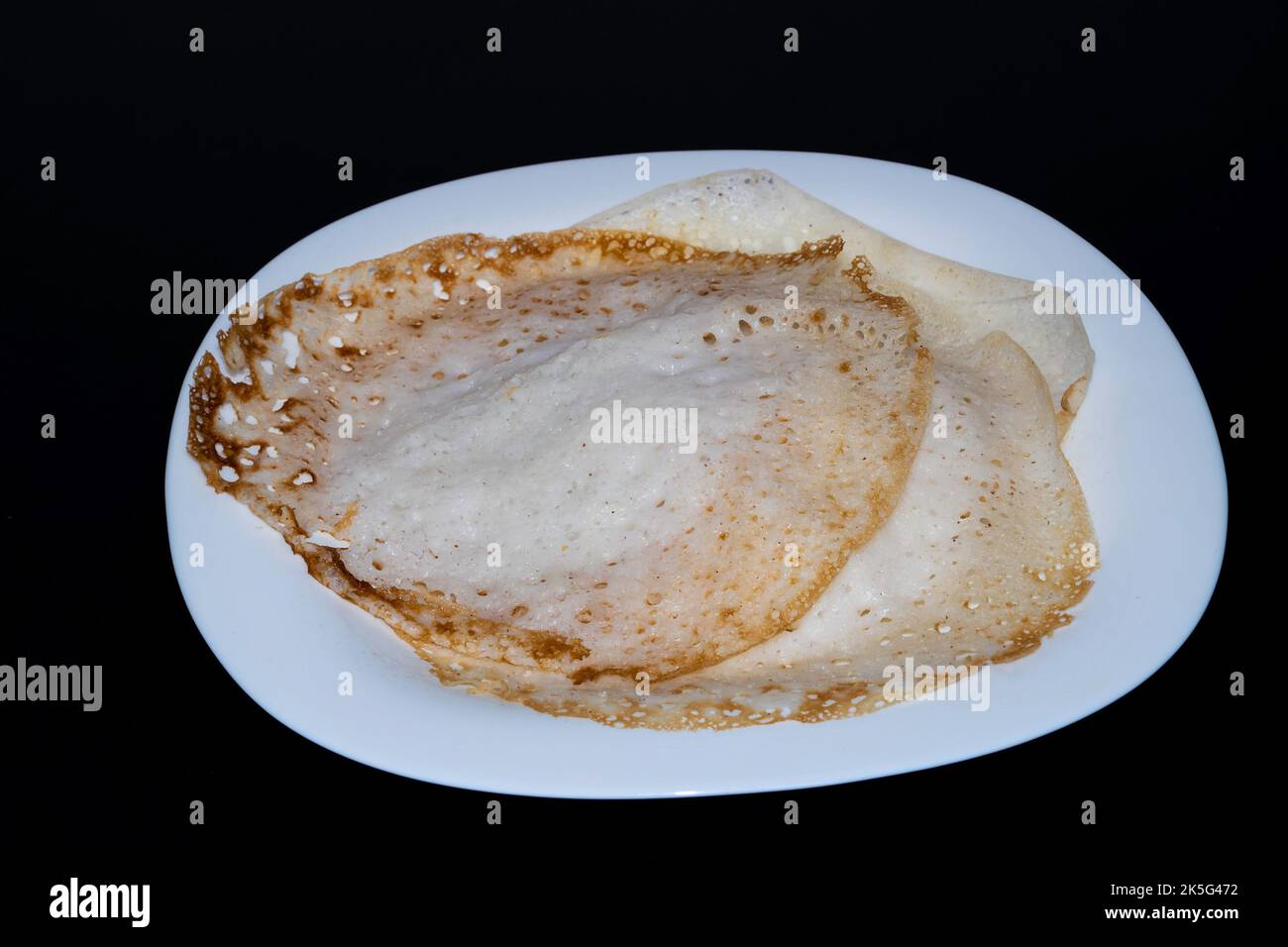 Closeup Image Of Kerala Special Breakfast Palappam Or Appam Stock Photo ...