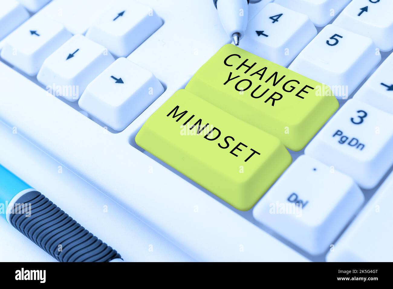 Text showing inspiration Change Your Mindset. Business showcase ...