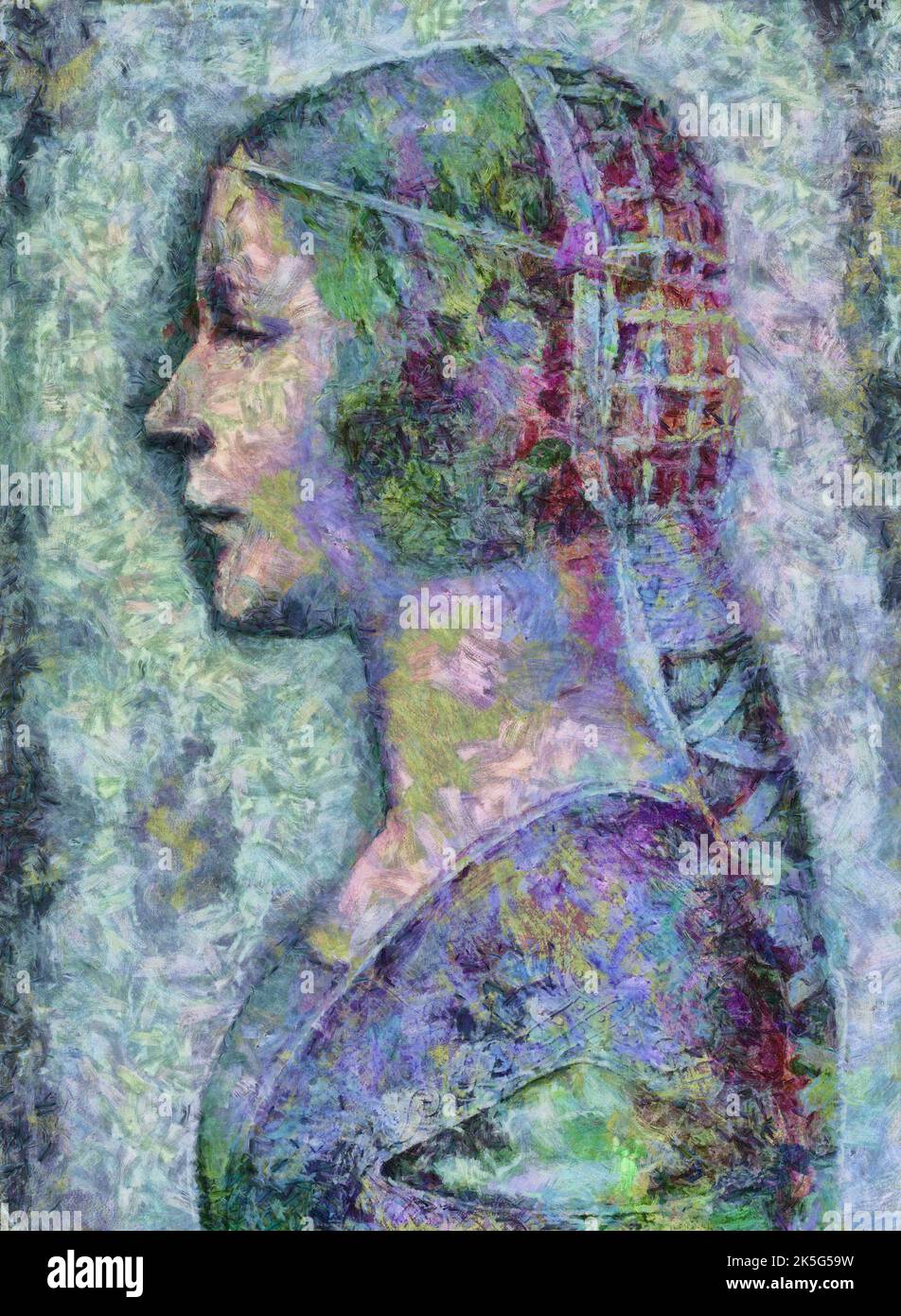 Portret leonardo da vinci hi-res stock photography and images - Alamy