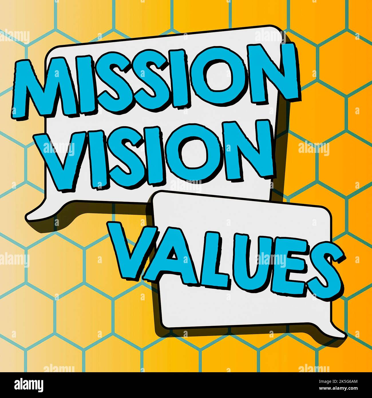 Inspiration showing sign Mission Vision Values. Business concept ...