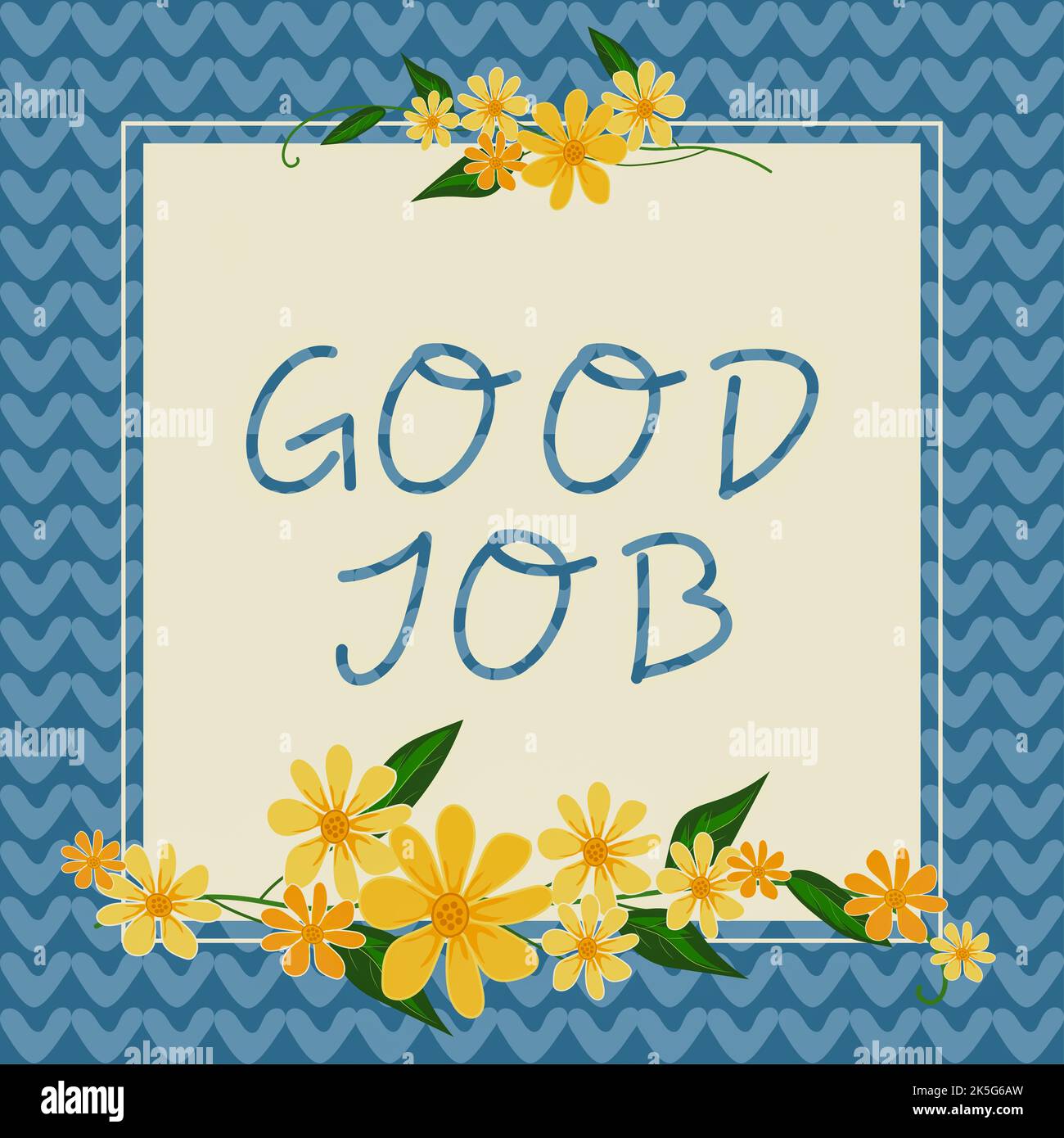Text caption presenting Good Job. Concept meaning encourage someone for ... Text caption presenting Good Job. Concept meaning encourage someone for ...