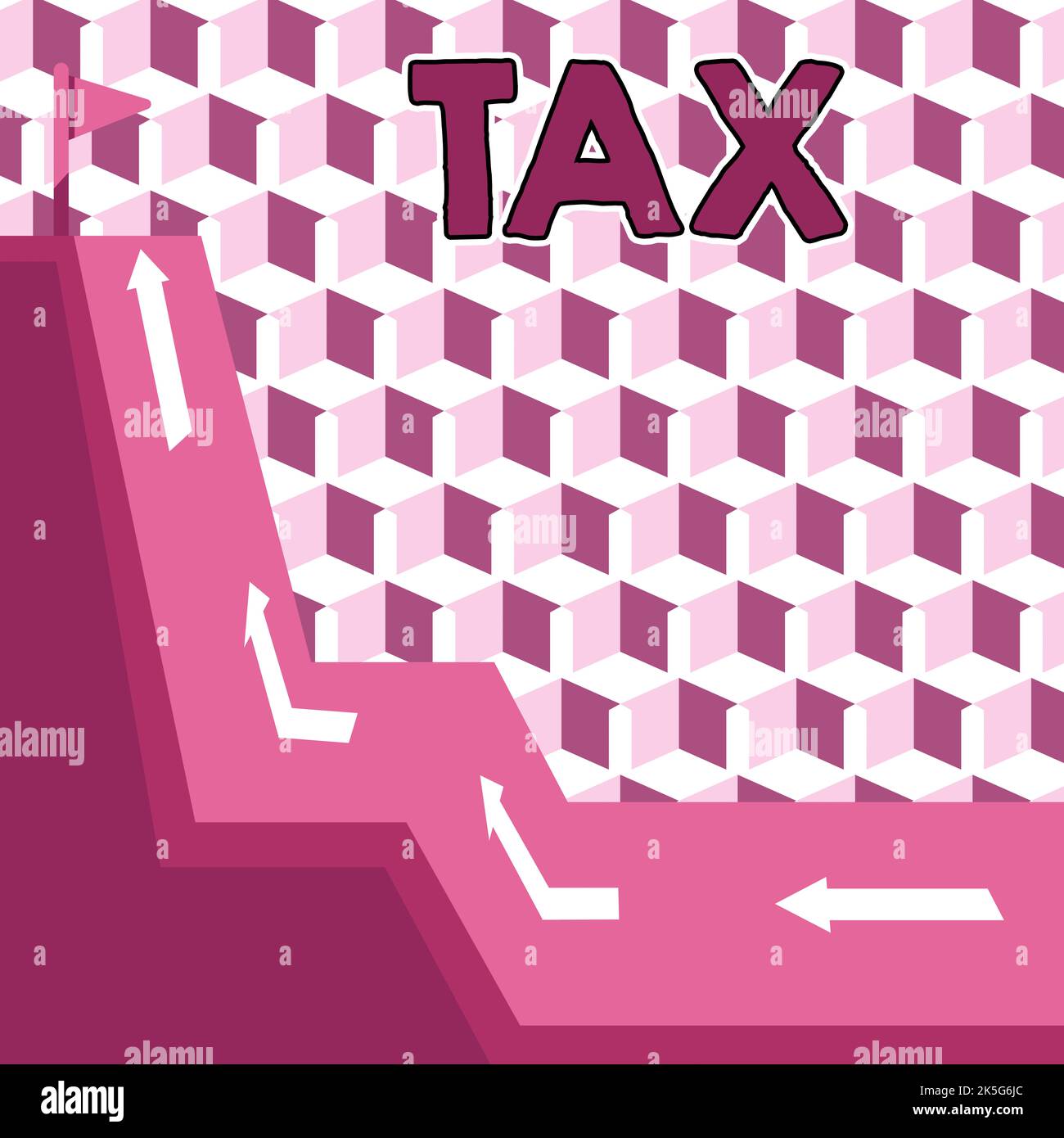 Conceptual display Tax. Business idea compulsory financial charge ...