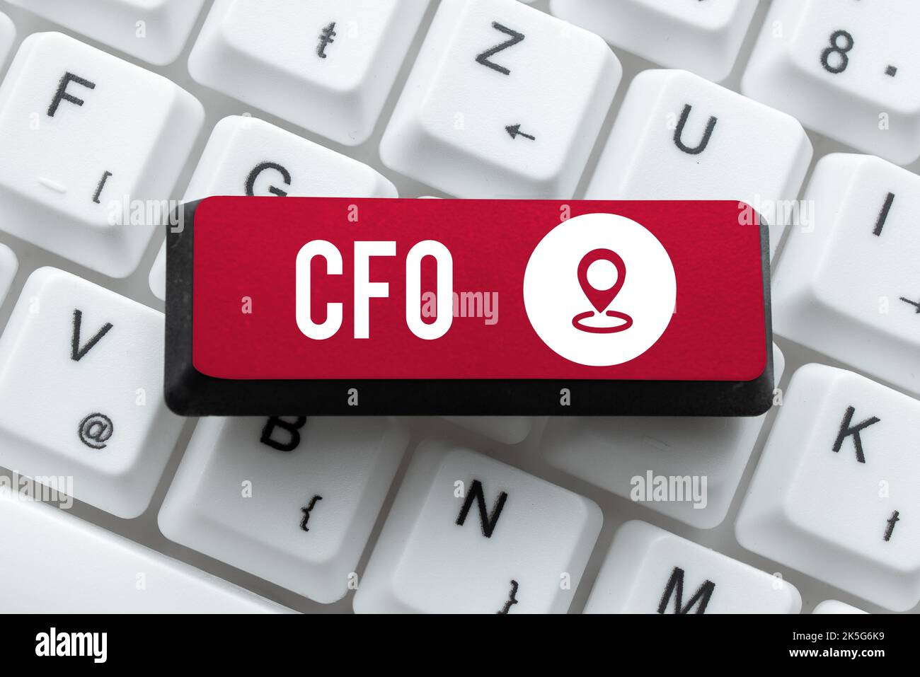 Handwriting text Cfo. Word Written on chief financial officer managing ...