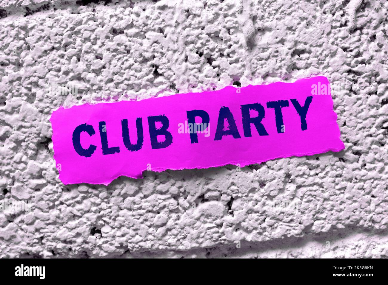 Conceptual display Club Party. Concept meaning social gathering in a ...