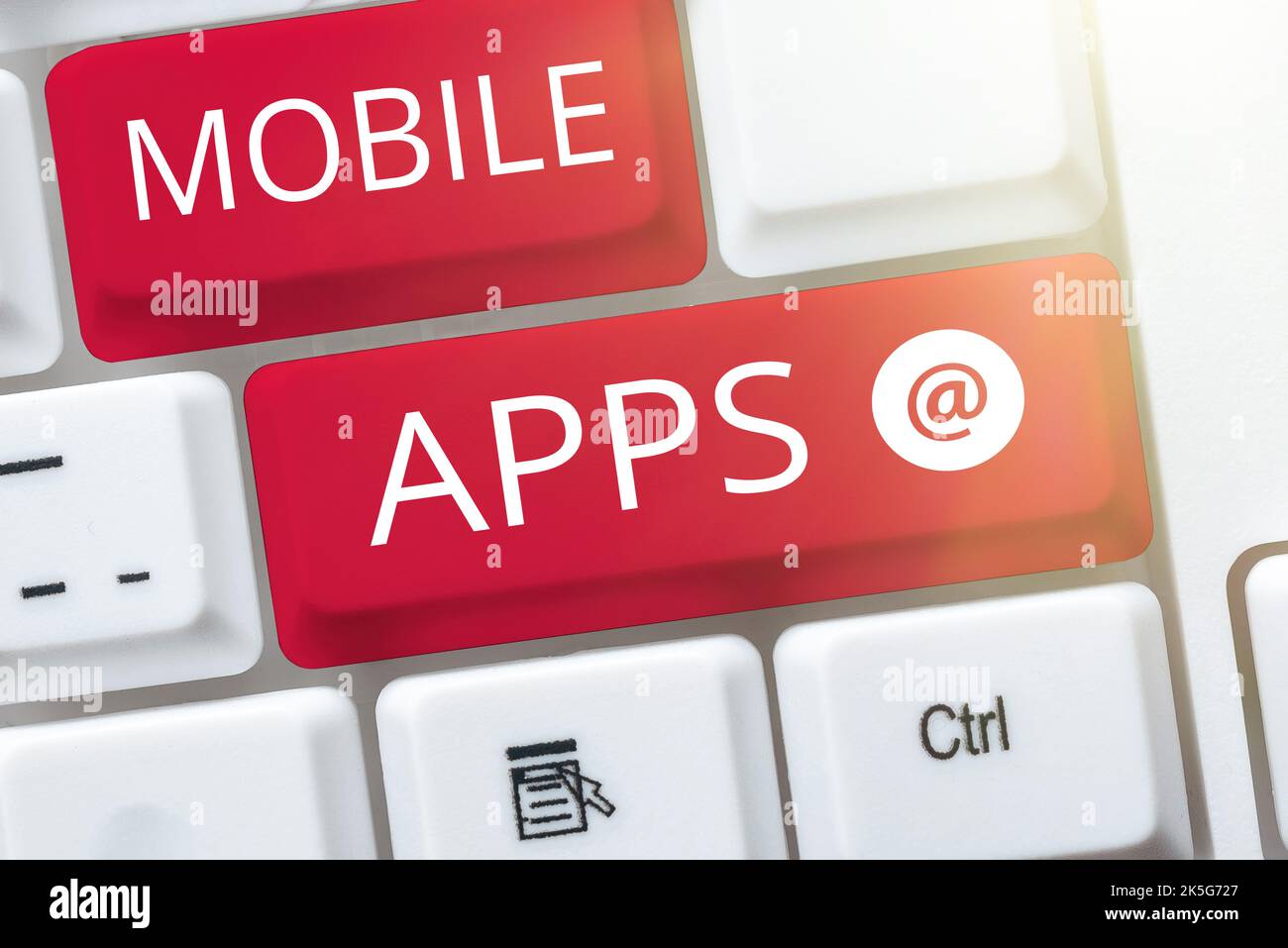Text showing inspiration Mobile Apps. Business showcase a software application designed to run ...