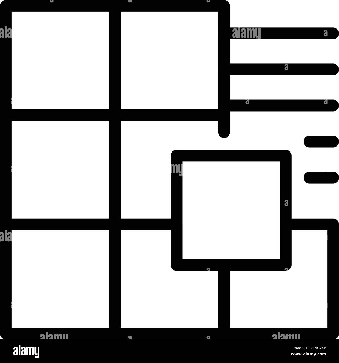 Bathroom tile icon outline vector. Floor installation. Wood home Stock ...