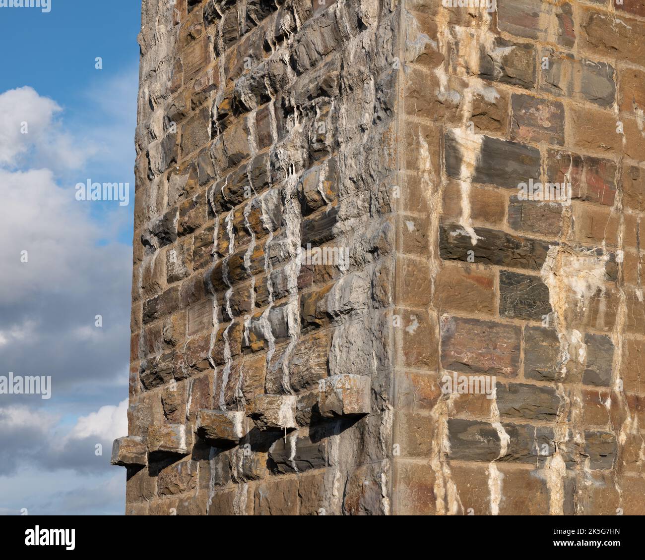 7 October 2022. Cullen, Moray, Scotland. This is the architecture of ...