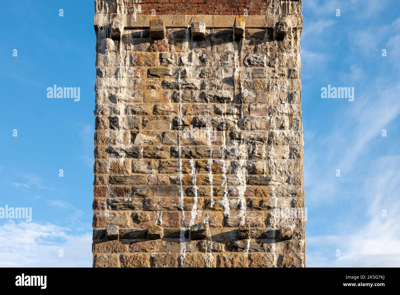7 October 2022. Cullen, Moray, Scotland. This is the architecture of ...