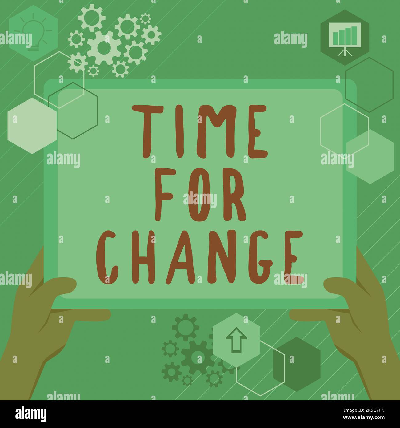 Text caption presenting Time For Change. Business showcase take action ... Text caption presenting Time For Change. Business showcase take action ...