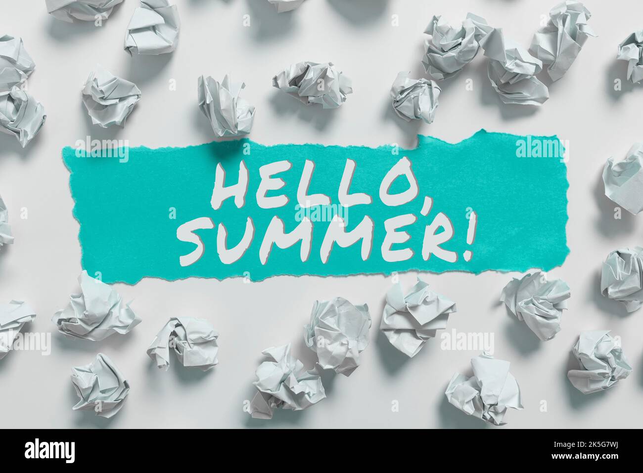 Conceptual display Hello, Summer. Word Written on greeting used when ...