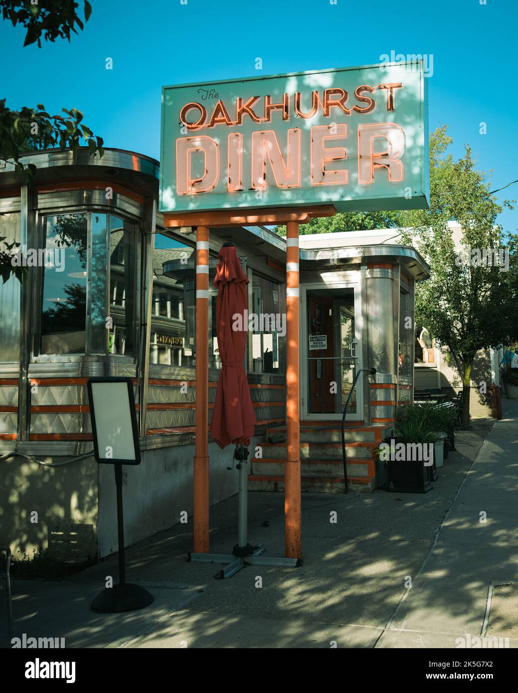 Oakhurst Diner vintage neon sign, Millerton, New York Stock Photo - Alamy