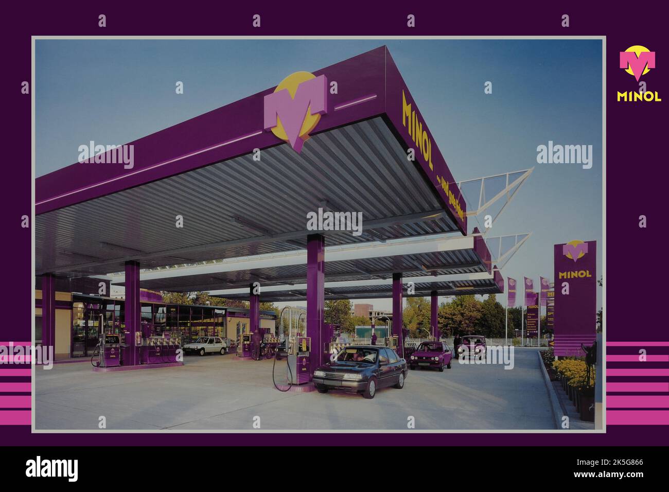 Tankstelle markendesign hi-res stock photography and images - Alamy