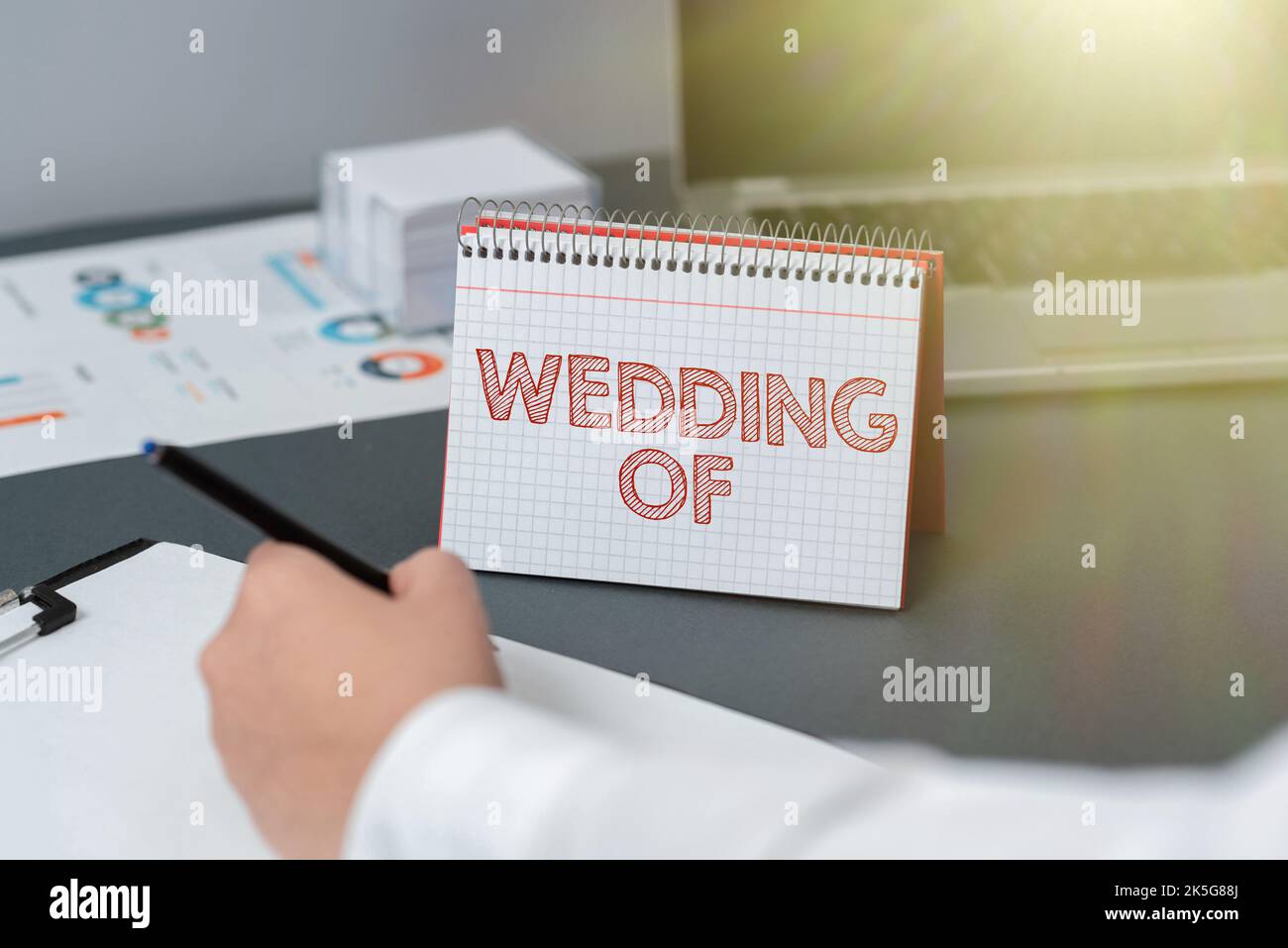 Inspiration showing sign Wedding Of. Concept meaning announcing that ...