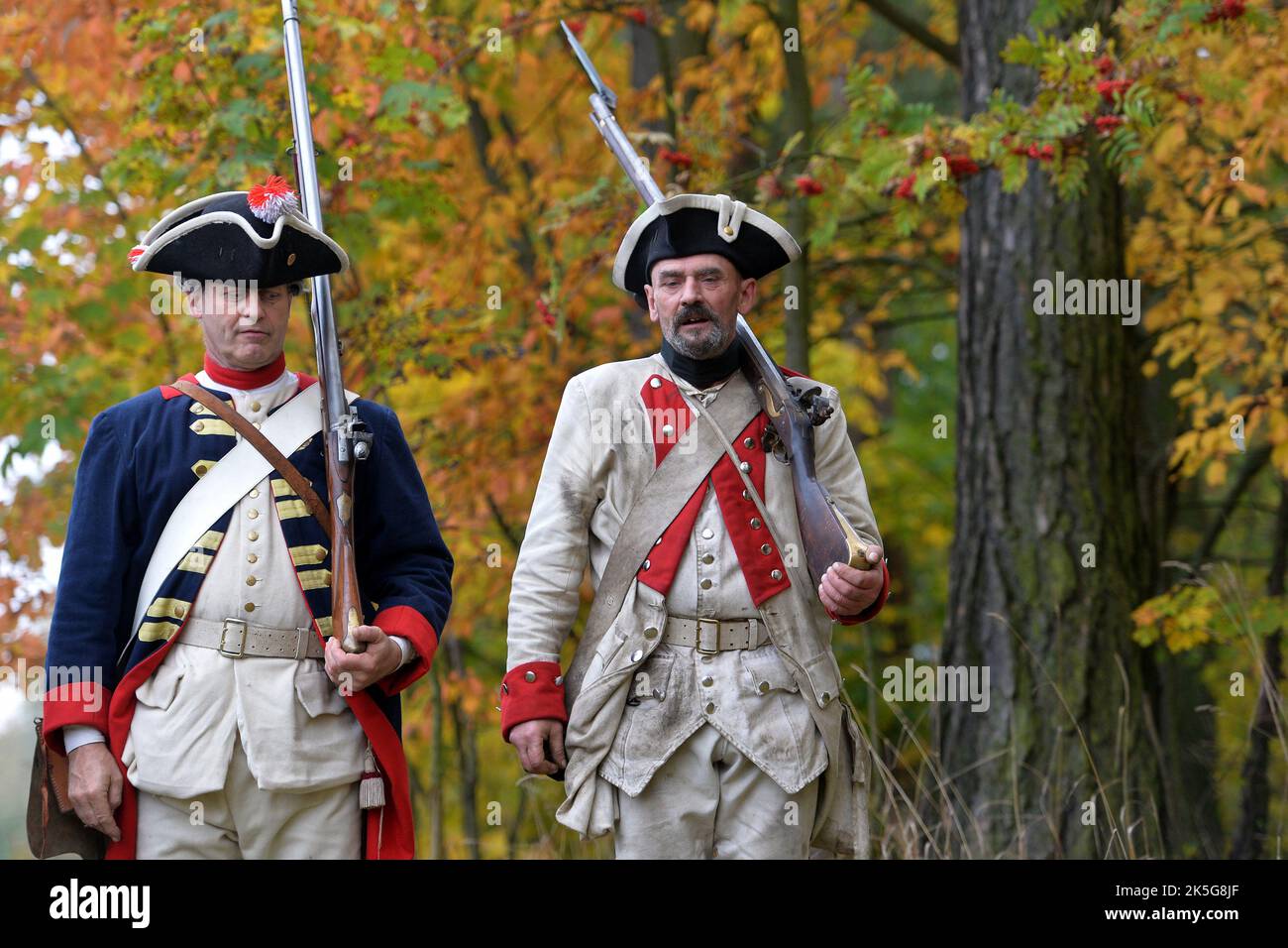 Stritez, Czech Republic. 8th Oct, 2022. Soldiers dressed in the ...