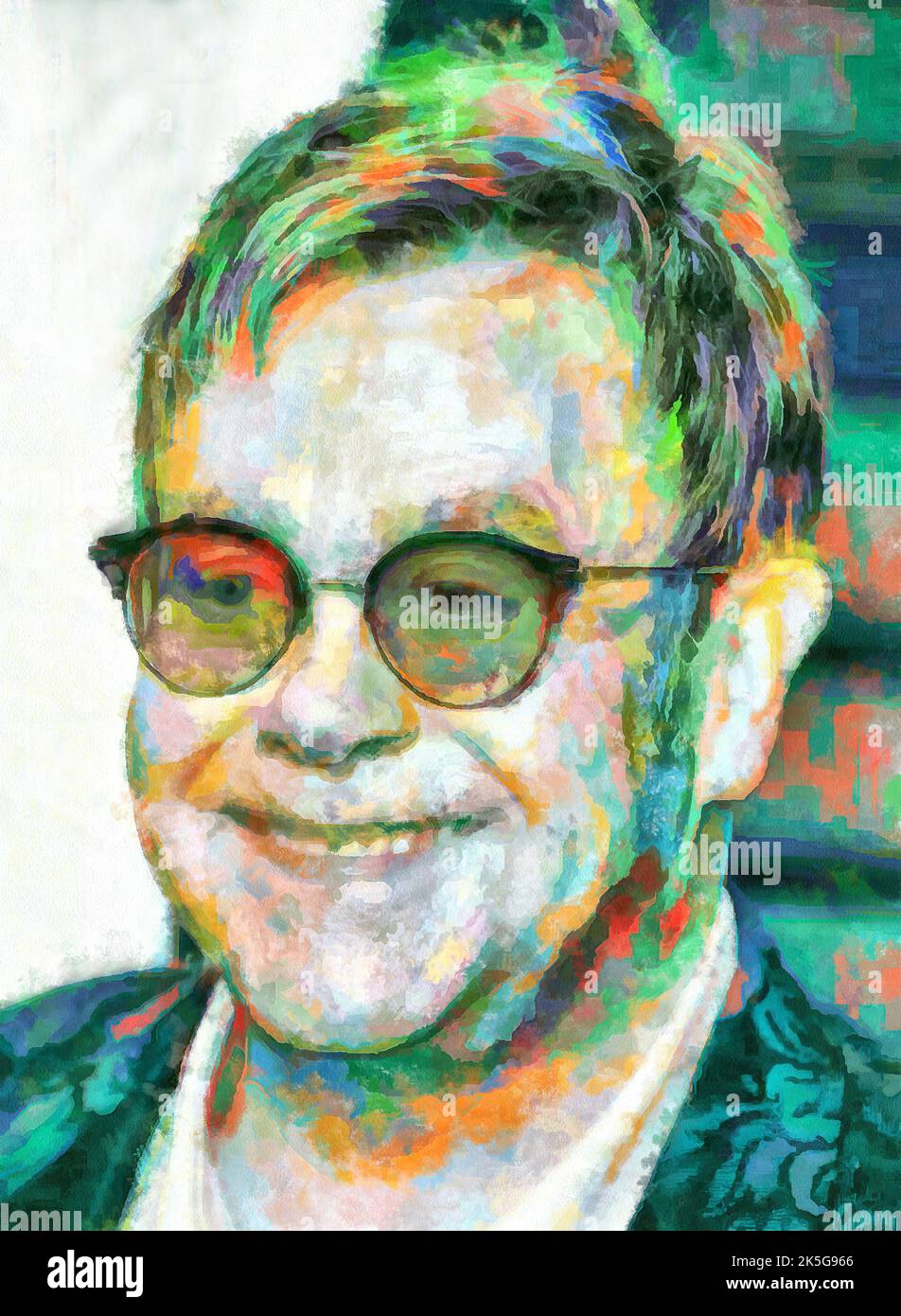 Elton john image hi-res stock photography and images - Alamy