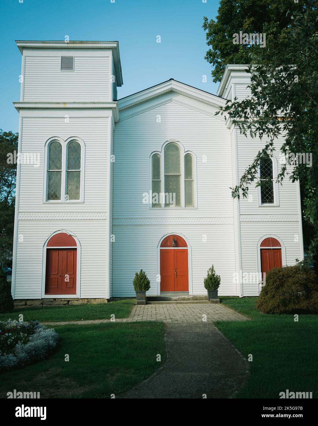 Millerton Methodist Church, Millerton, New York Stock Photo - Alamy