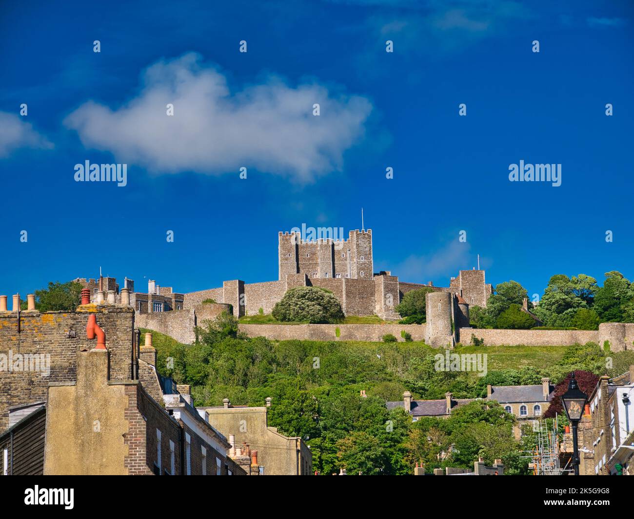 Dover castle town view hi-res stock photography and images - Alamy
