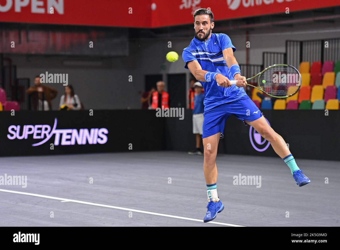 Pala Wanny, Florence, Italy, October 08, 2022, Damir Dzumhur of Bosnia ...