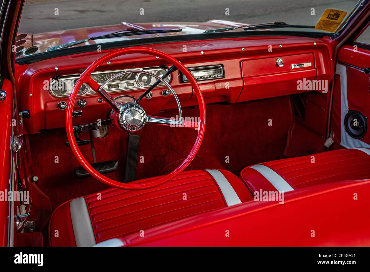 Falcon Heights, MN - June 19, 2022:High perspective detail interior ...
