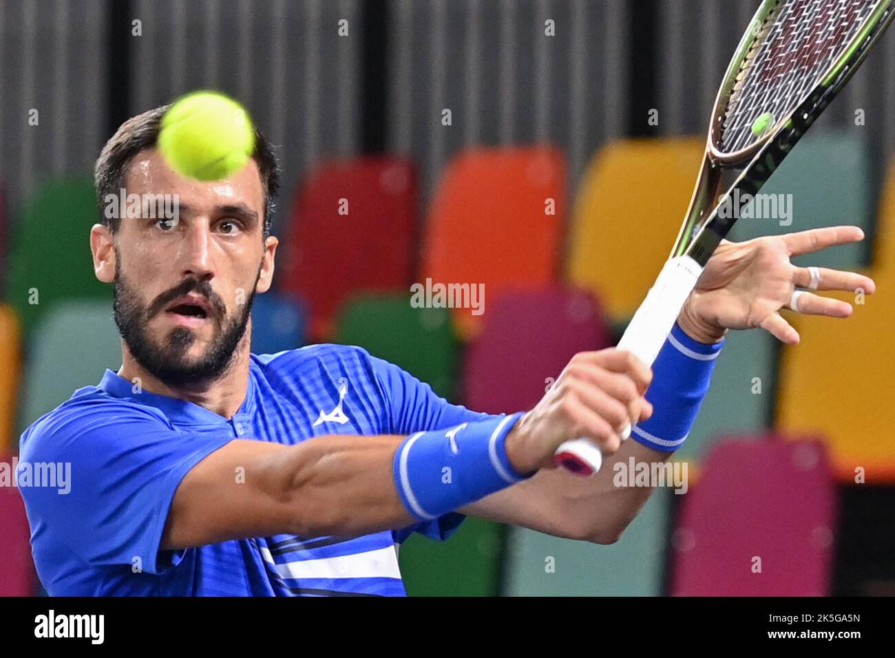 Pala Wanny, Florence, Italy, October 08, 2022, Damir Dzumhur of Bosnia ...